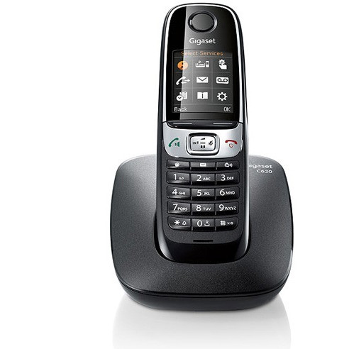 Telefon fix Gigaset C620 fara fir Negru ITGalaxy.ro