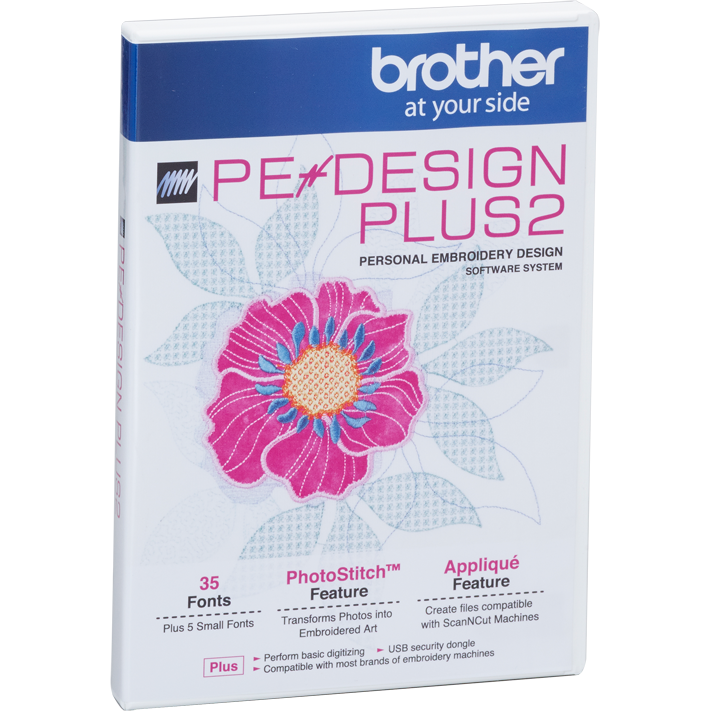 Software Broderie Brother PE-DESIGN PLUS 2 ITGalaxy.ro