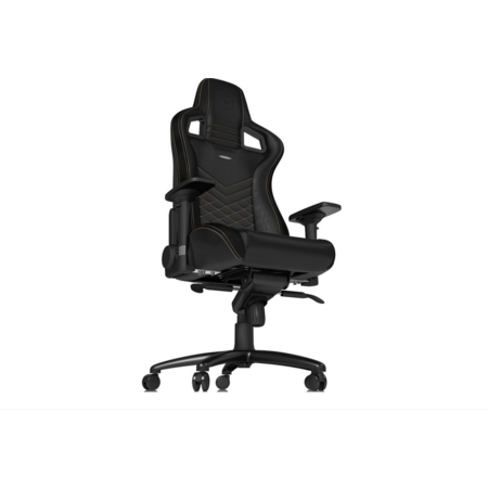 Scaun Gaming NobleChairs Epic Black/Gold SGL ITGalaxy.ro