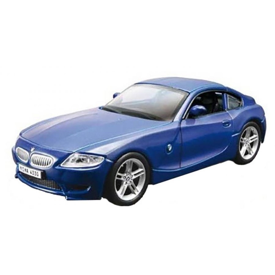 Macheta Masina BMW Z4 M Coupe BBURAGO Scara 1:32 Blue ITGalaxy.ro