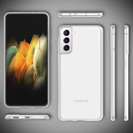 Husa Lemontti Silicon pentru Samsung Galaxy S21 Plus Transparent ...