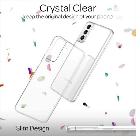 Husa Lemontti Silicon pentru Samsung Galaxy S21 Plus Transparent ...