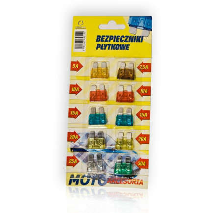 SET SIGURANTE AUTO MINI 5A-30A Generic 10BUC ITGalaxy.ro