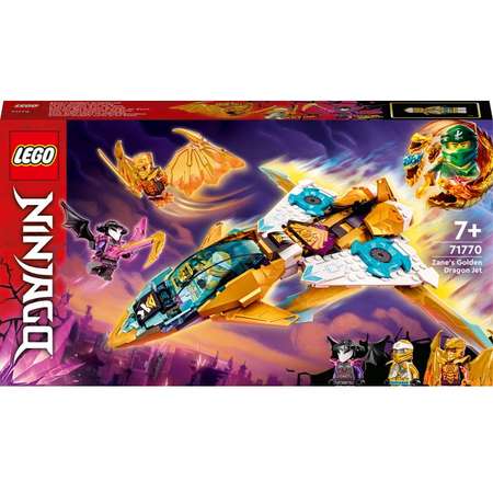 LEGO Avionul Dragon de Aur al lui Zane Numar piese 258 Varsta 7 + ani ...