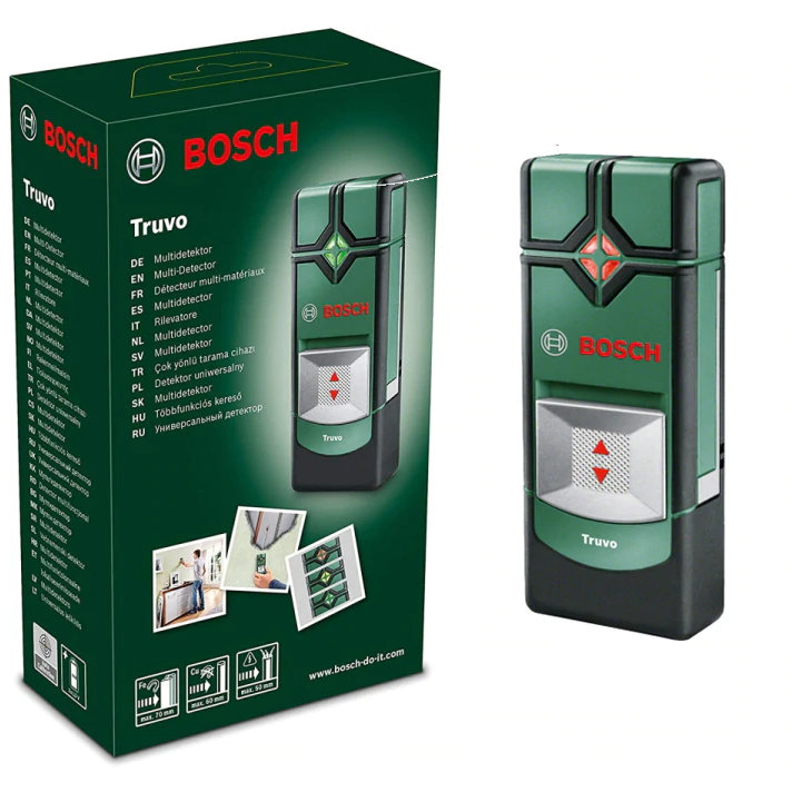 Detector Digital Bosch Truvo Calibrare Automata Verde ITGalaxy.ro