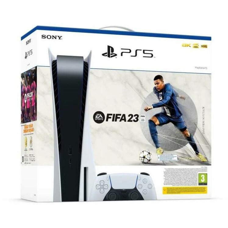 Consola Sony PlayStation 5 Digital Edition (PS5) 825GB + joc FIFA 23 ...