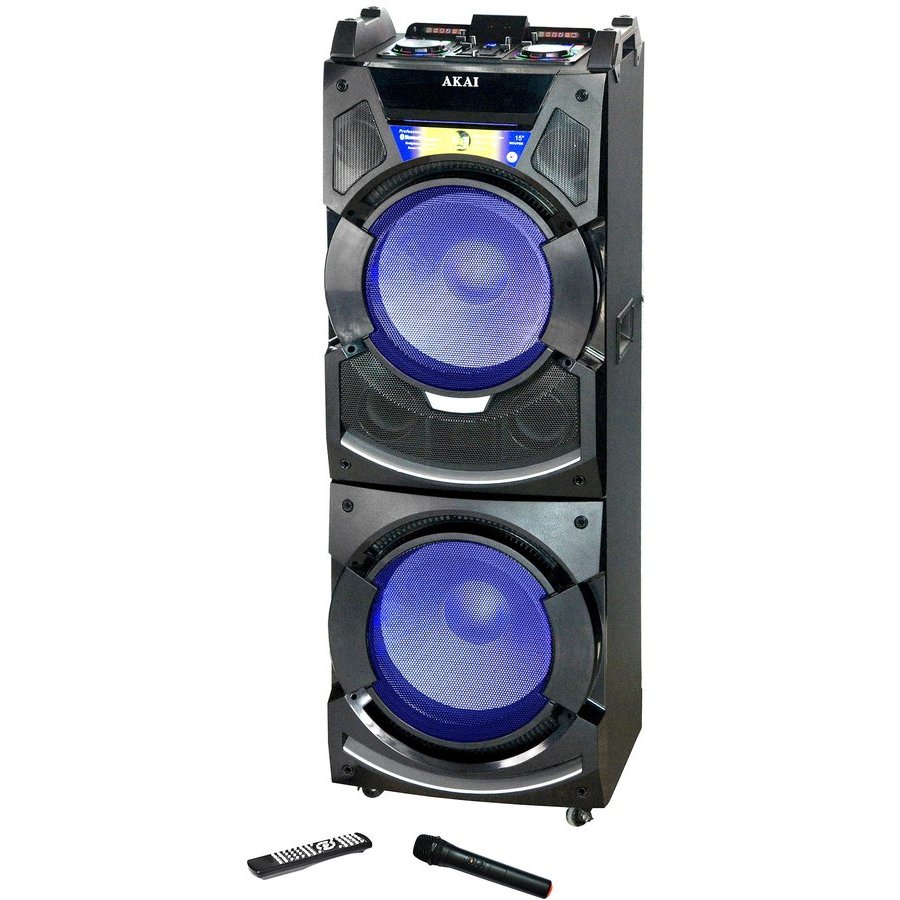 Boxa Activa Fixa Akai Resigilata Dj S5h Dual Usb Sd Bluetooth Wi Fi