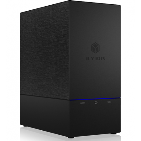 Rack HDD ICY BOX SATA USB-C 2.5inch Black ITGalaxy.ro