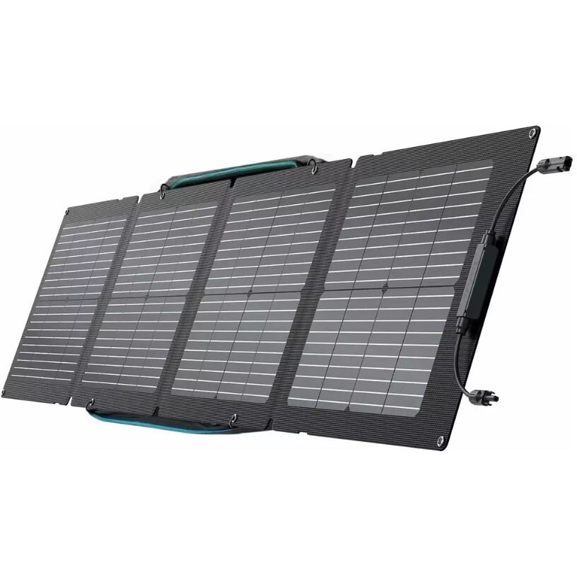 Panou Solar EcoFlow Pliabil 110W Negru ITGalaxy.ro