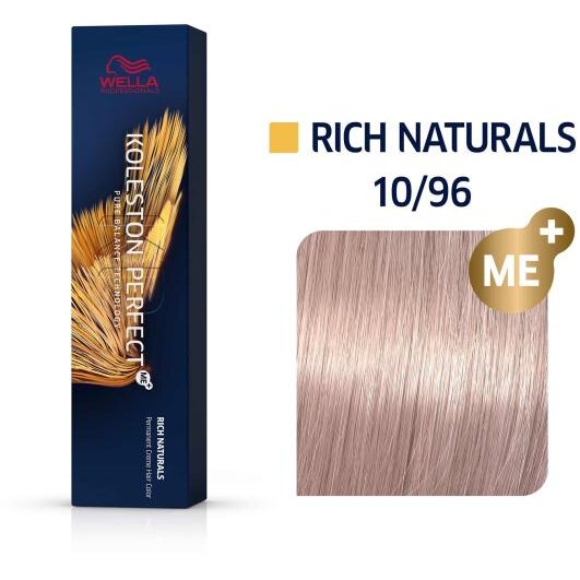 Vopsea Permanenta Wella Professionals Koleston Perfect 10/96 Blond ...