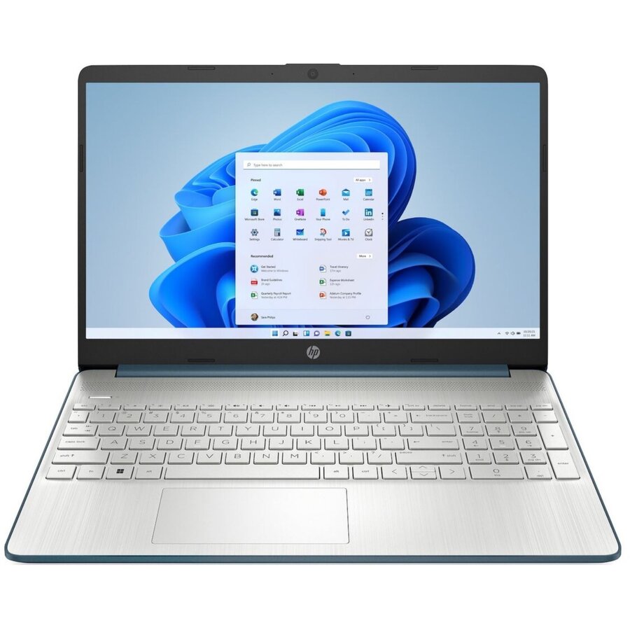 Laptop HP 15s FHD 15.6 inch Intel Core i5-1155G7 8GB 512GB SSD Windows 11 Home Blue ITGalaxy.ro