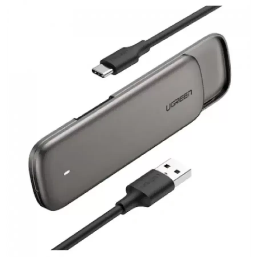 Rack UGREEN extern CM238 pentru SSD M.2 NGFF SATA cablu inclus USB la ...