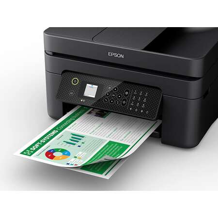 Multifunctionala Epson WorkForce WF-2930DWF Inkjet A4 USB WLAN Negru ...