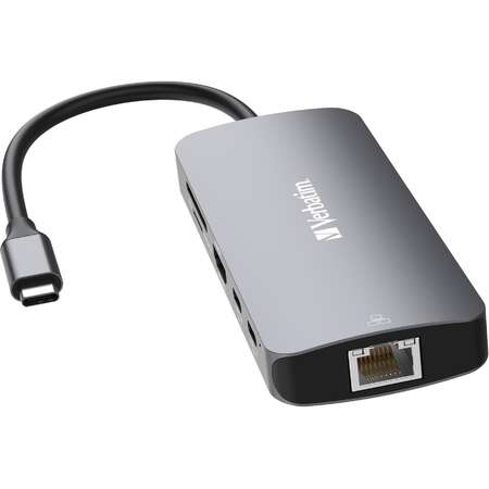Hub USB Verbatim USB-C Pro multiport hub CMH-09, 9 port, docking ...