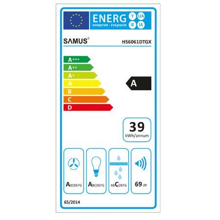 Hota Telescopica Incorporabila Samus HS6061DTGX Afisaj LED 1 Motor ...