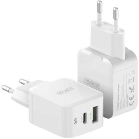 Incarcator Retea Duzzona GaN Fast Charging Dual Port USB Type-C USB 30W ...