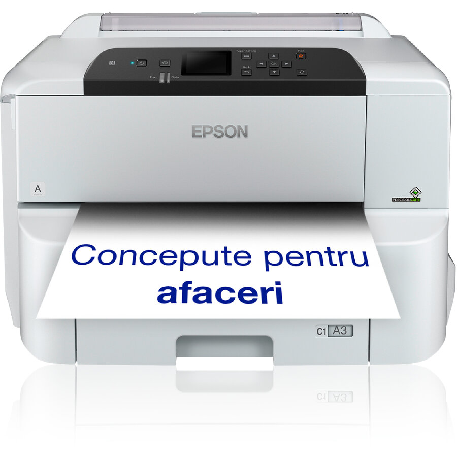 Imprimanta Inkjet Color Epson WF-C8190DW Format A3 Duplex USB LAN WiFi ...