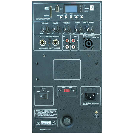 Boxa Activa Ibiza Sound 400W Rms Cm Usb/Mp3/Bt Functie Tws Telecomanda ...