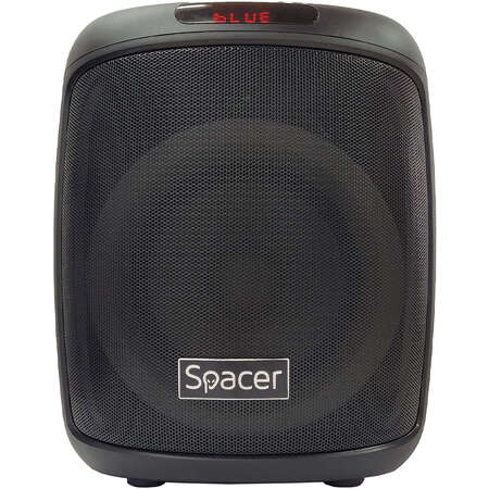 Boxa Portabila Spacer Bear Bluetooth 40W 2500mAh Negru ITGalaxy.ro