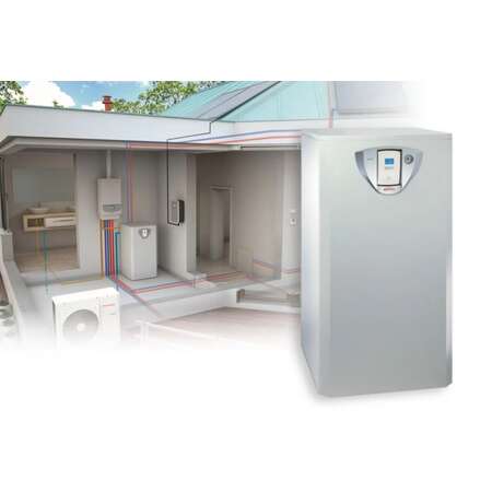 Boiler Indirect Cu 2x Serpentine Immergas UB INOX SOLAR 200 V2 Din Inox ...
