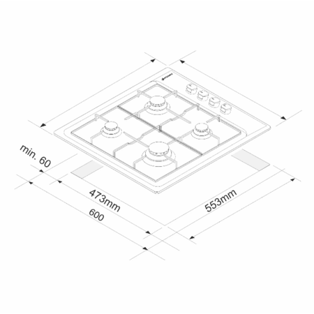 Pachet 27P Pyramis Cuptor Electric Incorporabil Plita Gaz Hota ...