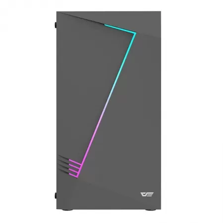 Carcasa Calculator darkFlash Aigo AL390 RGB Ventilator Negru ITGalaxy.ro