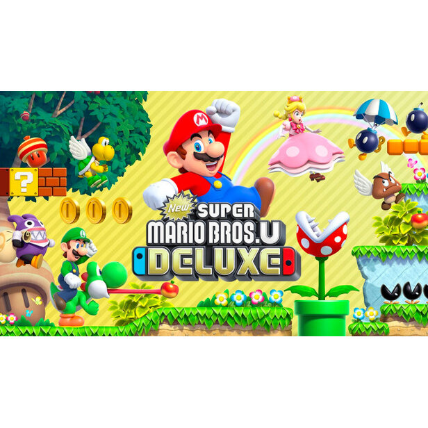 Joc Consola Nintendo New Super Mario Bros U Deluxe ITGalaxy.ro