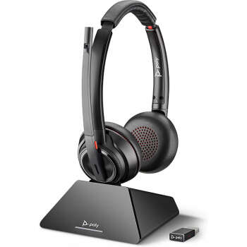 Casti pentru Birou HP Poly Savi 8220 UC Wireless DECT 1880-1900 MHz USB ...