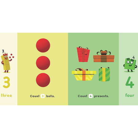 Carte Numberblocks Cu Numere ITGalaxy.ro