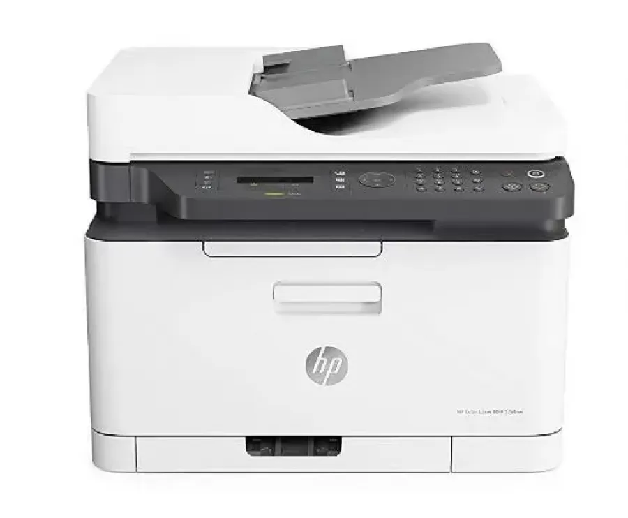 Imprimanta Multifunctionala Laser HP Color MFP 179Fnw A4 18Ppm Fax ADF ...