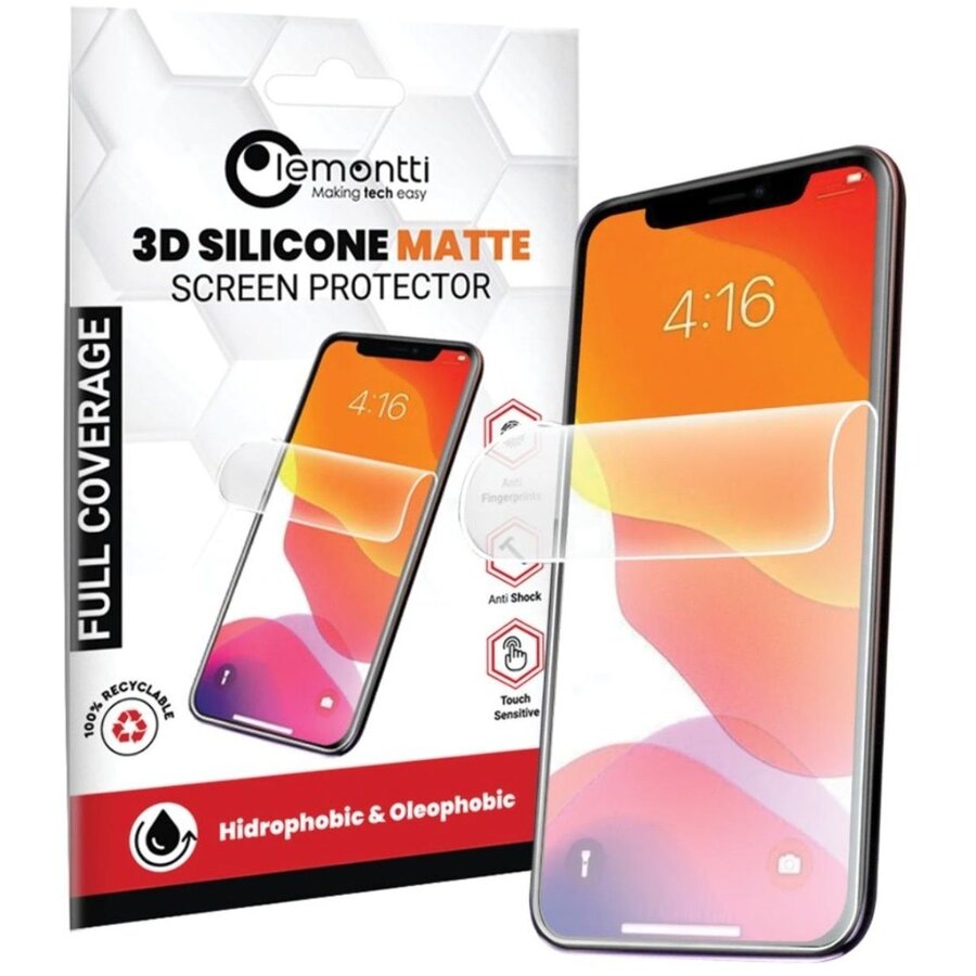 Folie protectie Lemontti Silicon Matte pentru Samsung Galaxy S25 Ultra ...