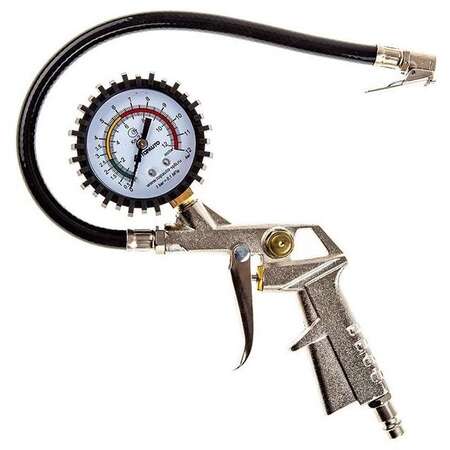 Pistol Pneumatic de Umflat cu Manometru Carguard PSA002 Presiune Maxima ...