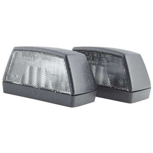 Lampa Numar Inmatriculare HELLA Nevalurita 12/24V Model Bec R10W Gri ...