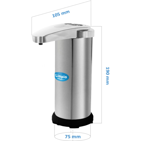 Dozator Sapun Lichid Limpio SD251S Cu Senzor Inox ITGalaxy.ro