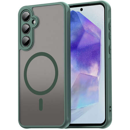 Husa Techsuit pentru Samsung Galaxy A55 5G Verde ITGalaxy.ro