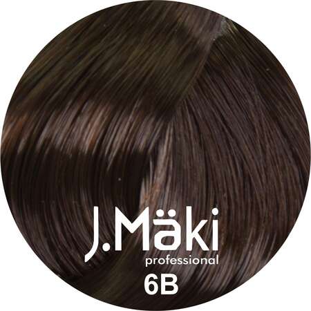Vopsea de Par J.Maki Professional Permanenta 6B / Blond Mocha Inchis ...