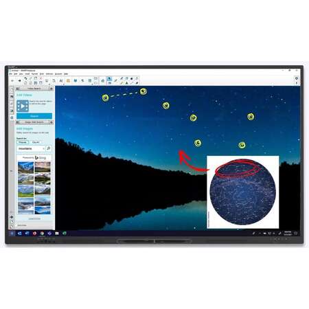 Tabla Interactiva SMART Technologies SMART Board GX175G-V4 75inch ...