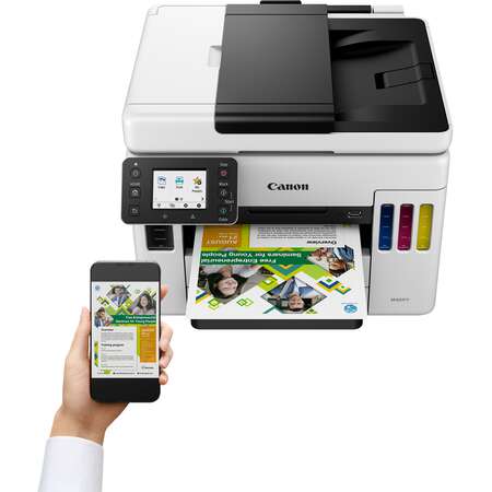 Multifunctionala Inkjet Color Canon MAXIFY GX7050 (4471C006) A4 USB LAN ...