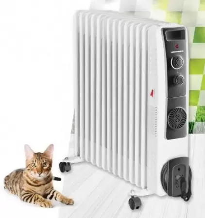 Calorifer Electric cu Ulei Heinner HOH-YV13BK 13 Elementi 3 Setari de ...