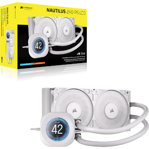 Cooler Procesor Corsair NAUTILUS 240 RS LCD AIO 240mm IPS PWM Zero RPM ...