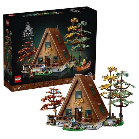 LEGO Ideas A-Frame Cabin ITGalaxy.ro