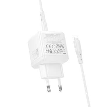 Incarcator Borofone Retea Cu Cablu Lightning BN19 Intenso 20W 3A 1 x ...