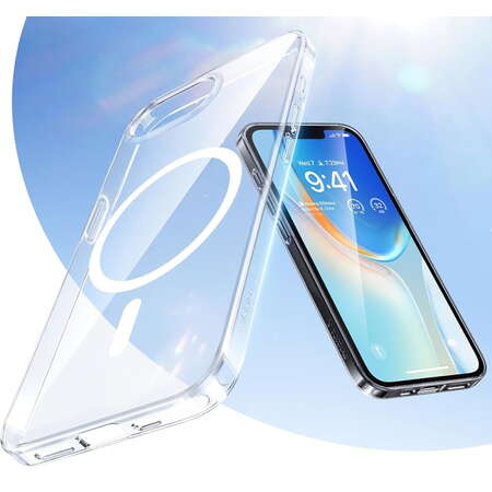 Husa Torras Apple iPhone 17e / 16e OriginFit Transparent ITGalaxy.ro