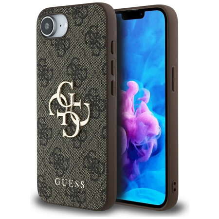 Husa Guess Apple iPhone 17e / 16e 4G Big Logo Maro ITGalaxy.ro